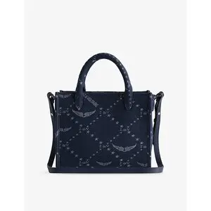 Zadig&Voltaire Branded Denim Tote Bag - Silent