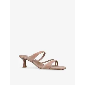Steve Madden Ajay Heeled Suede Sandals