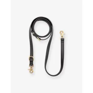 CAFIDE Jala Multi-position Vegan-leather Dog Leash - Black