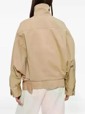 DARKPARK High Neck Belted Jacket
