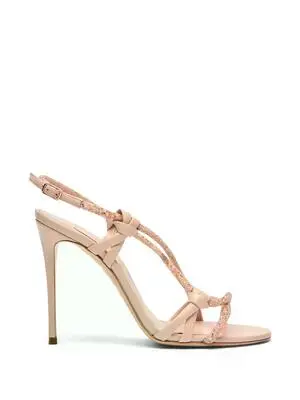 Casadei Julia Itaca Leather Sandals