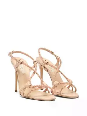 Casadei Julia Itaca Leather Sandals