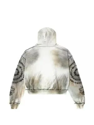 VALE FOREVER Spiral Zip-up Hoodie