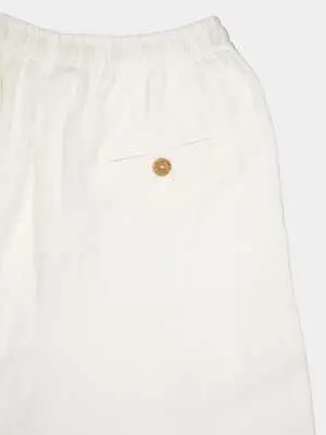 Commas Linen Lounge Pants - White