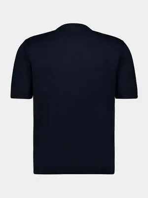 Gucci Dark Navy Cotton T-shirt