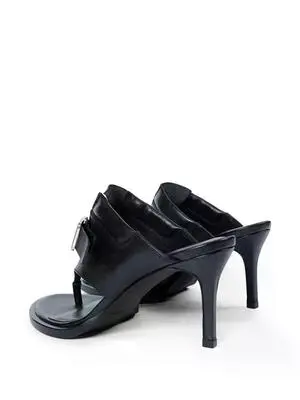 ANN DEMEULEMEESTER Bri Heeled Thong Sandals