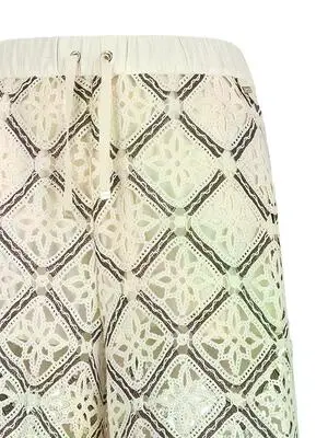 Herno Crochet Wide Leg Trousers