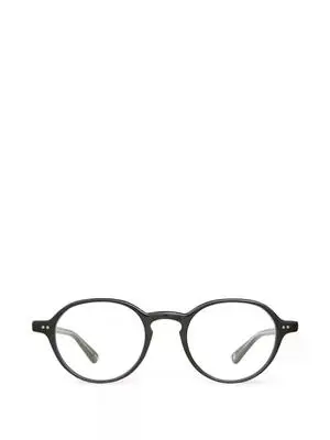 Garrett Leight Loma Round-frame Eyeglasses - Black