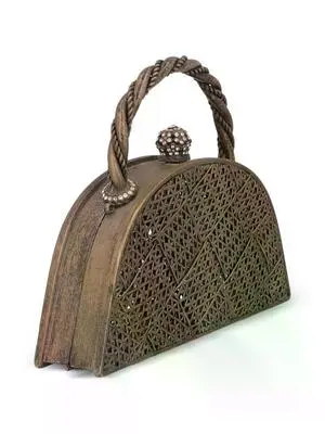 BOZART Crystal Embellished Tote
