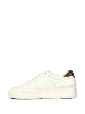 D.a.t.e. Torneo Sneakers With Leopard Print Detail