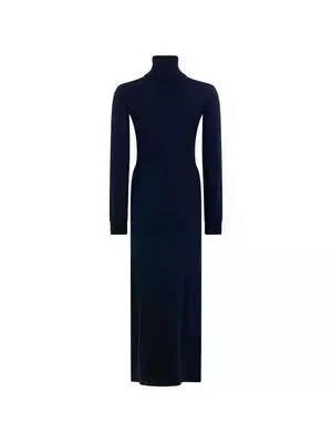 P.a.r.o.s.h Ruffled Roll-neck Maxi Dress