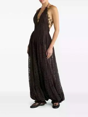 Etro Paisley Lace Jumpsuit