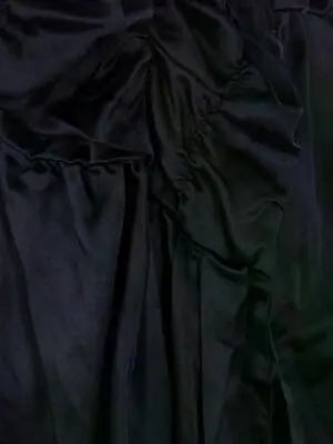 Comme Des Garçons Ruffled-detail Midi Dress
