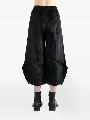 Issey Miyake Pleated Trousers - Black