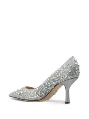 Rodo Studded Pearl Court Pumps