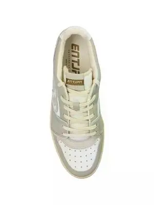 ENTERPRISE JAPAN Panelled Logo Sneakers - Neutrals