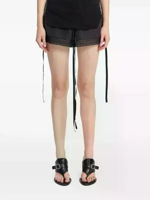 ANN DEMEULEMEESTER Bri Heeled Thong Sandals