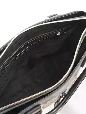 Burberry Check-pattern Tote Bag