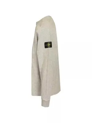Stone Island Melange Sweatshirt - Grey