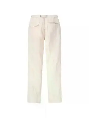 WHITE SAND Belted Trousers - Neutrals