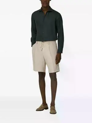 Boggi Milano Drawcord Detail Shorts
