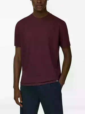 Boggi Milano Logo-detail T-shirt - Red