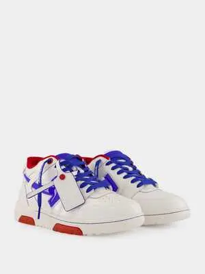 Off-White Out Of Office Leather Sneakers - White