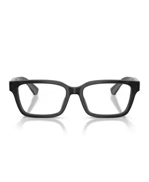 Burberry Rectangle Eyeglasses With Engraved Logo Detail