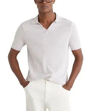 REISS Regular Fit Open Collar Polo Shirt