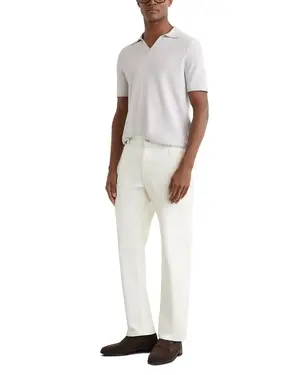 REISS Regular Fit Open Collar Polo Shirt