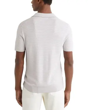 REISS Regular Fit Open Collar Polo Shirt