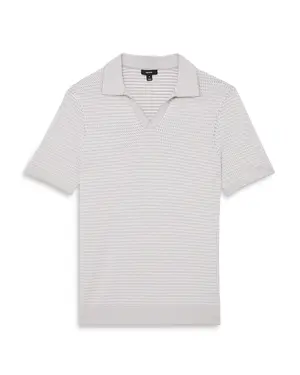 REISS Regular Fit Open Collar Polo Shirt