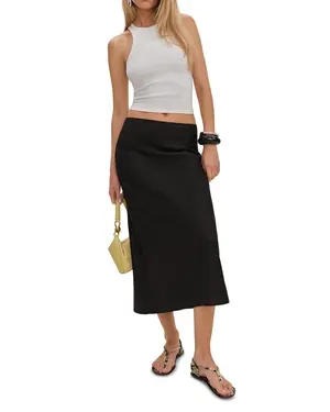 REFORMATION Layla Linen Skirt