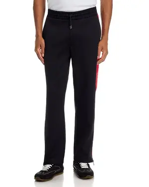 Hugo Dolos Relaxed Fit Track Pants - Black/ Red