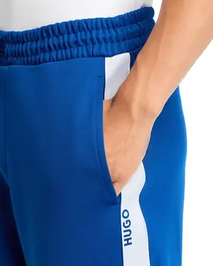 Hugo Dolos Relaxed Fit Track Pants - Open Blue