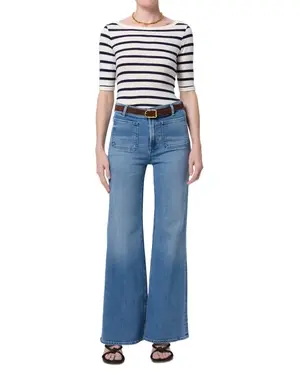 Citizens Of Humanity Kimberly Patch Pocket Flare Jeans
