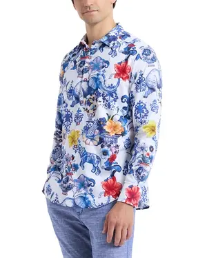 Robert Graham Piccadilly Floral Woven Shirt