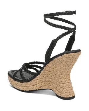 Sam Edelman Mindie Espadrille Sandals - Black