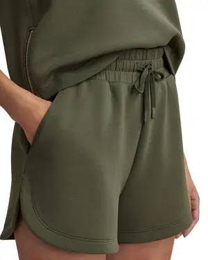 Varley Coulter High Rise Shorts - Thyme