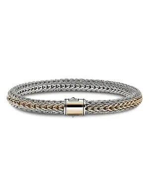 John Hardy Icon Reversible Woven Bracelet - Silver