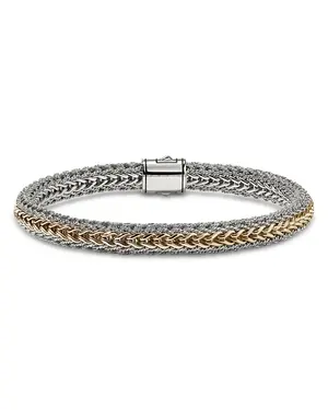 John Hardy Icon Reversible Woven Bracelet - Silver