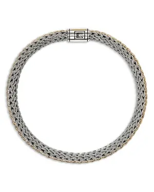 John Hardy Icon Reversible Woven Bracelet - Silver