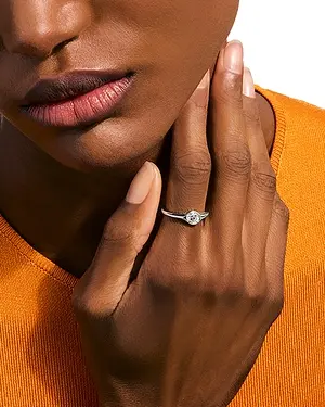 John Hardy Lovestruck Lab Grown Diamond Ring - Silver