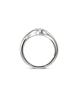 John Hardy Lovestruck Lab Grown Diamond Ring - Silver