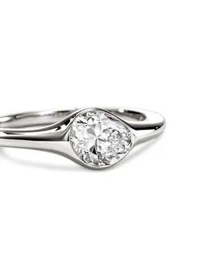 John Hardy Lovestruck Lab Grown Diamond Ring - Silver