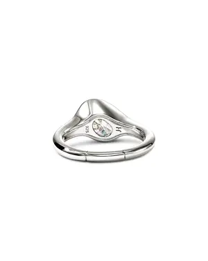 John Hardy Lovestruck Lab Grown Diamond Ring - Silver