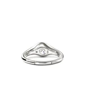 John Hardy Lovestruck Oval Solitaire Ring - Silver