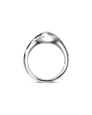 John Hardy Lovestruck Oval Solitaire Ring - Silver