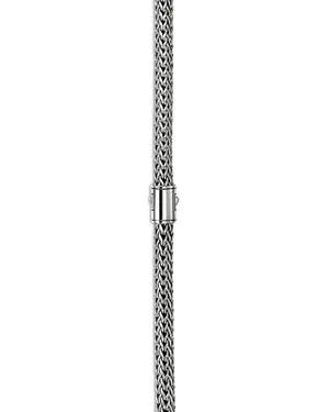 John Hardy Sterling Icon Woven Link Chain Necklace
