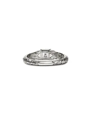 John Hardy Icon Diamond Pyramid Ring - Silver